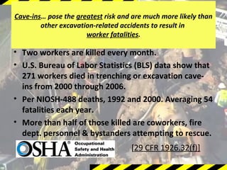 Excavation Safety Training Module 1 | PPT
