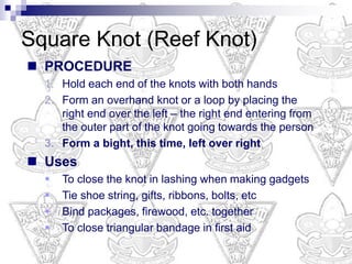 basic knot tying re uploaded file to download | PPT