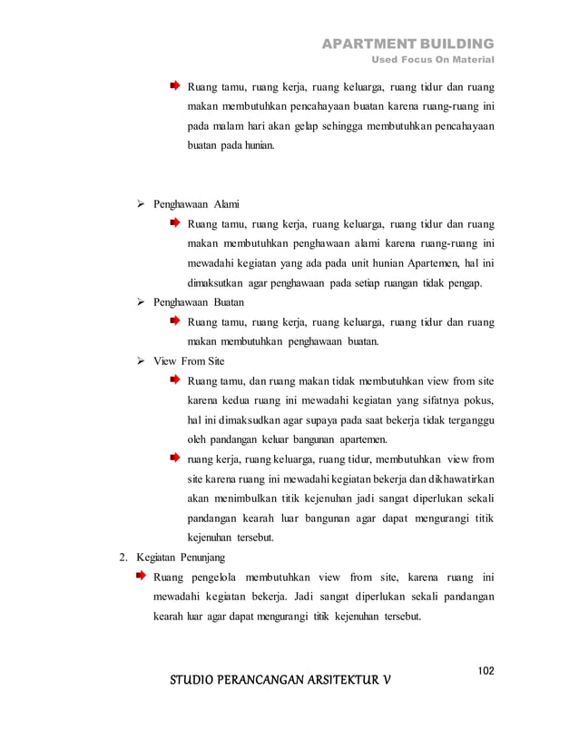 program-ruang-apartment | DOCX