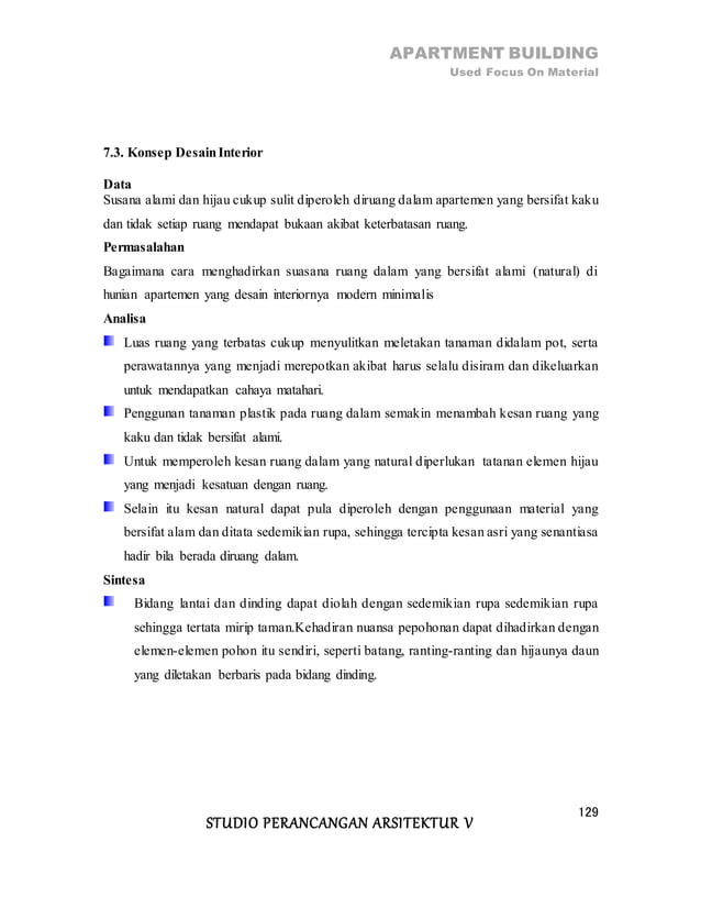 program-ruang-apartment | DOCX