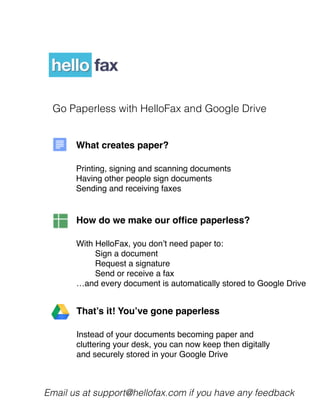 Welcome to HelloFax | PDF