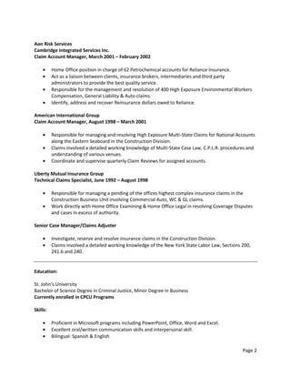 Marc Reyes Georgia Resume | PDF
