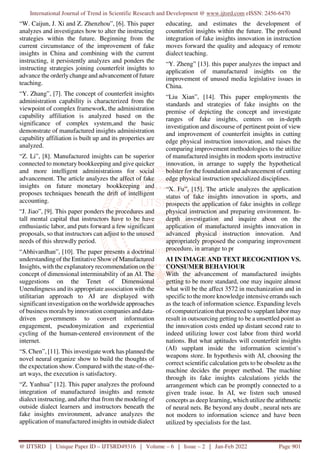 Artificial Intelligence A Study of Automation, and Its Impact on Data ...