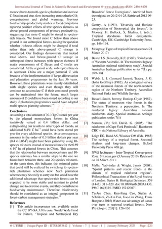 Assessment of Biomass Content and Oxygen Production from Tree of Subtropical Area | PDF
