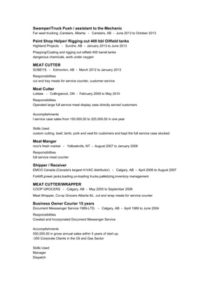indeed resume | PDF