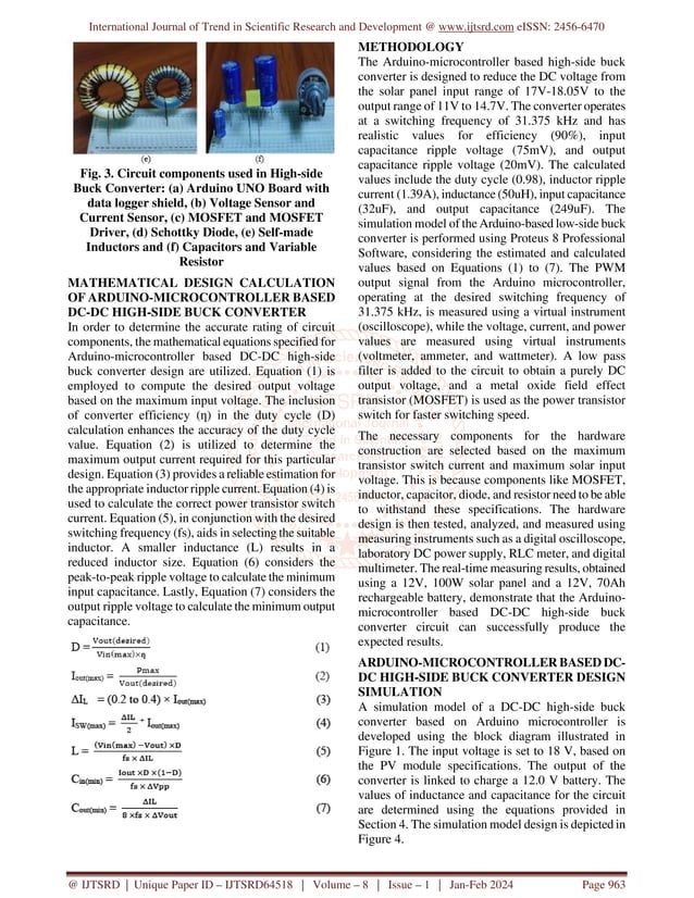 Design Simulation and Hardware Construction of an Arduino Microcontroller Based DC DC High Side ...