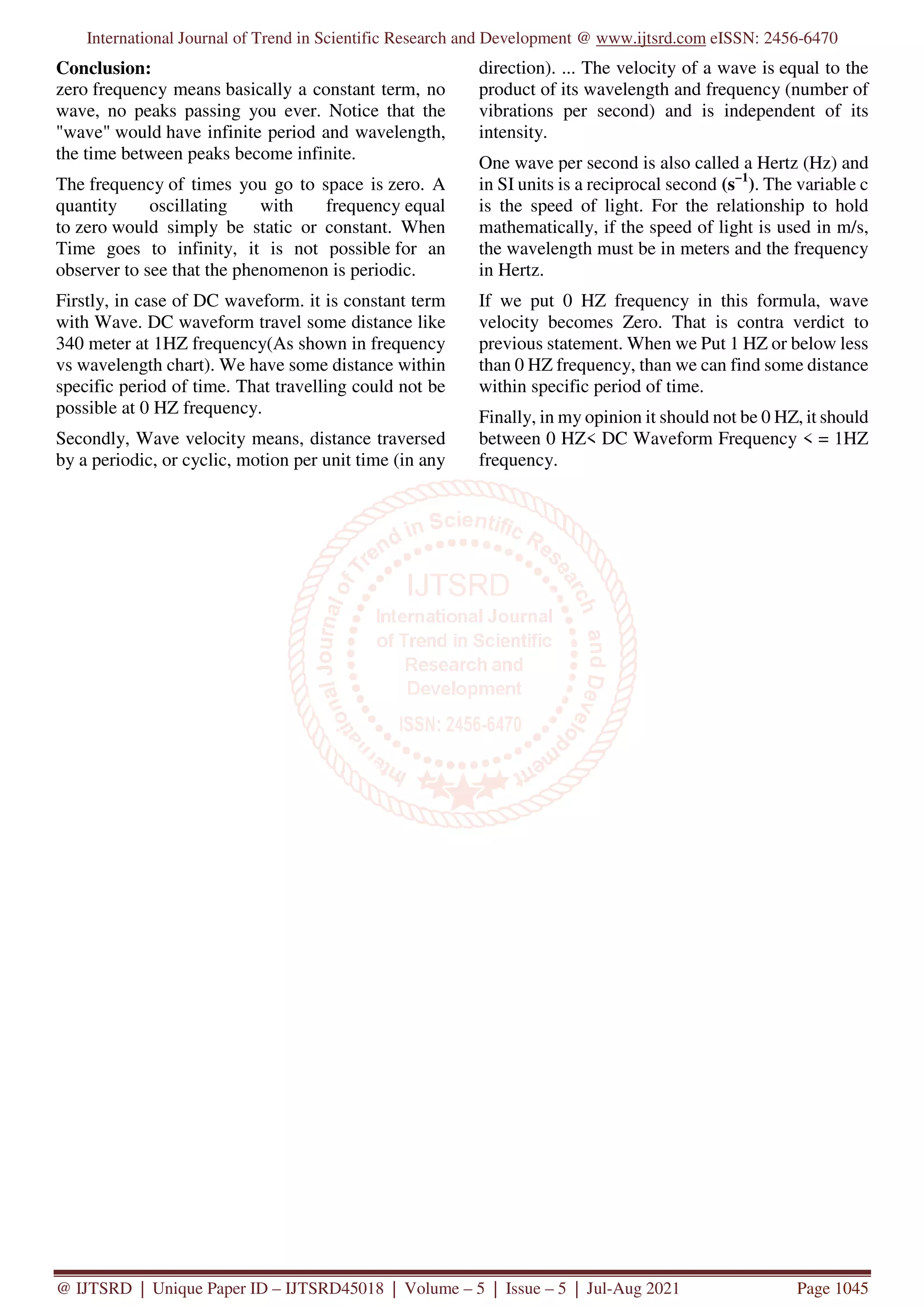 Electrical Dc Waveform Frequency Pdf