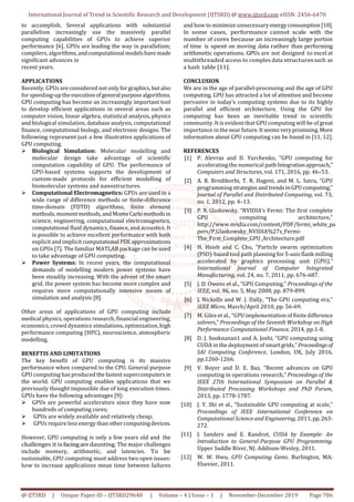 GPU Computing: An Introduction | PDF