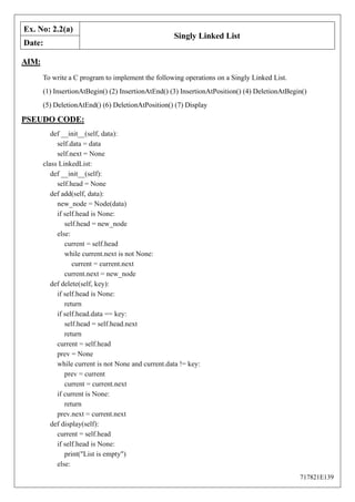 137 Lab-2.2.pdf | Programming Languages | Computing
