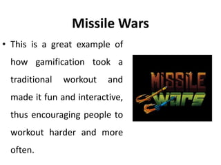 Missile War - Gamification in healthcare - Manu Melwin Joy | PPT
