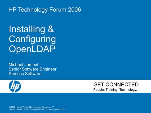 Installing & Configuring OpenLDAP (Hands On Lab) | PPT | Free Download Installing & Configuring OpenLDAP (Hands On Lab) | PPT | Free Download