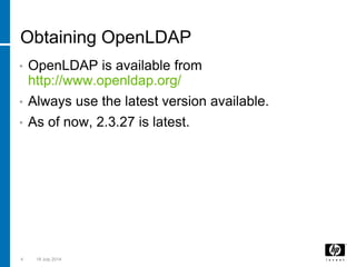 Installing & Configuring OpenLDAP (Hands On Lab) | PPT