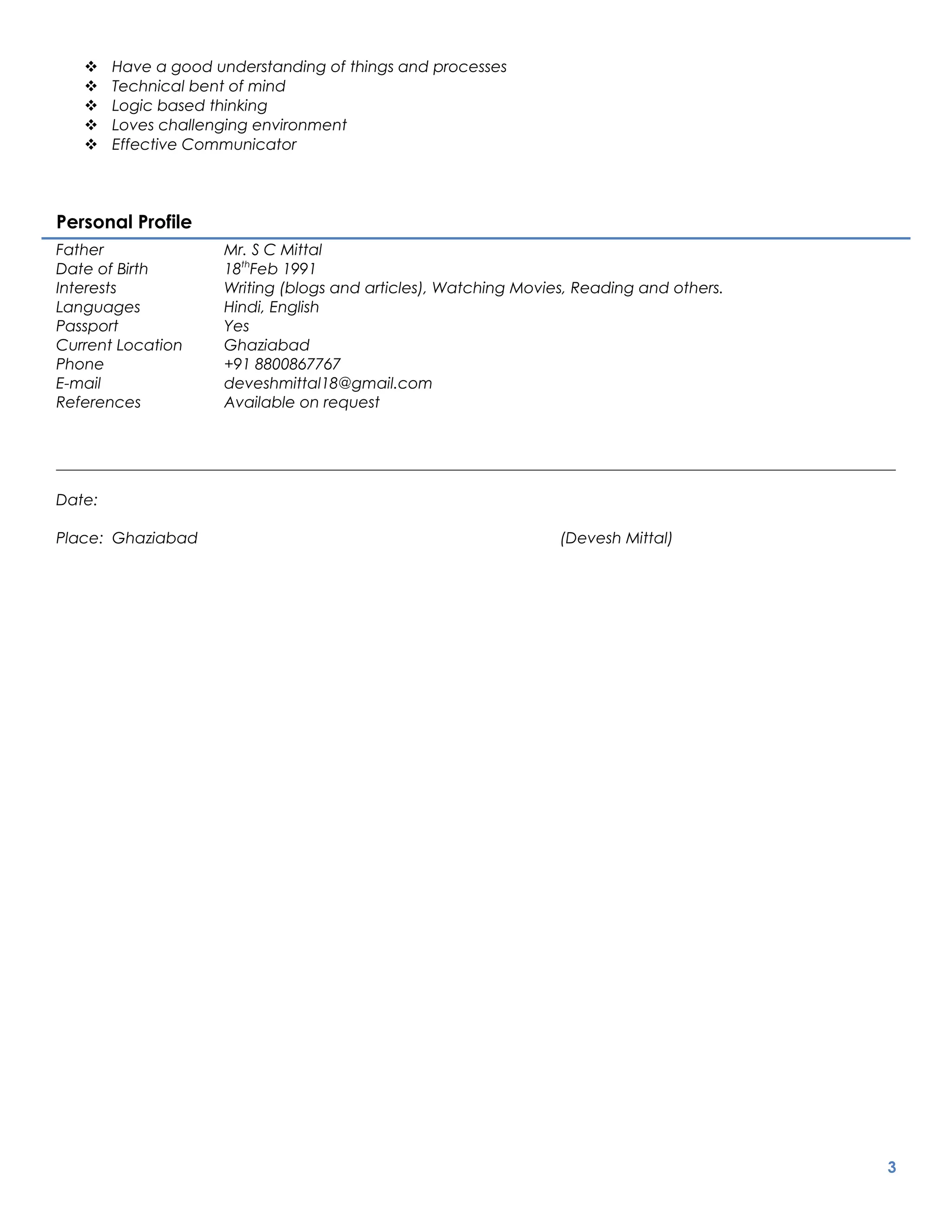 DEVESH_RESUME | PDF