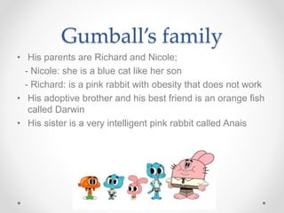 Gumball Waterson | PPTX