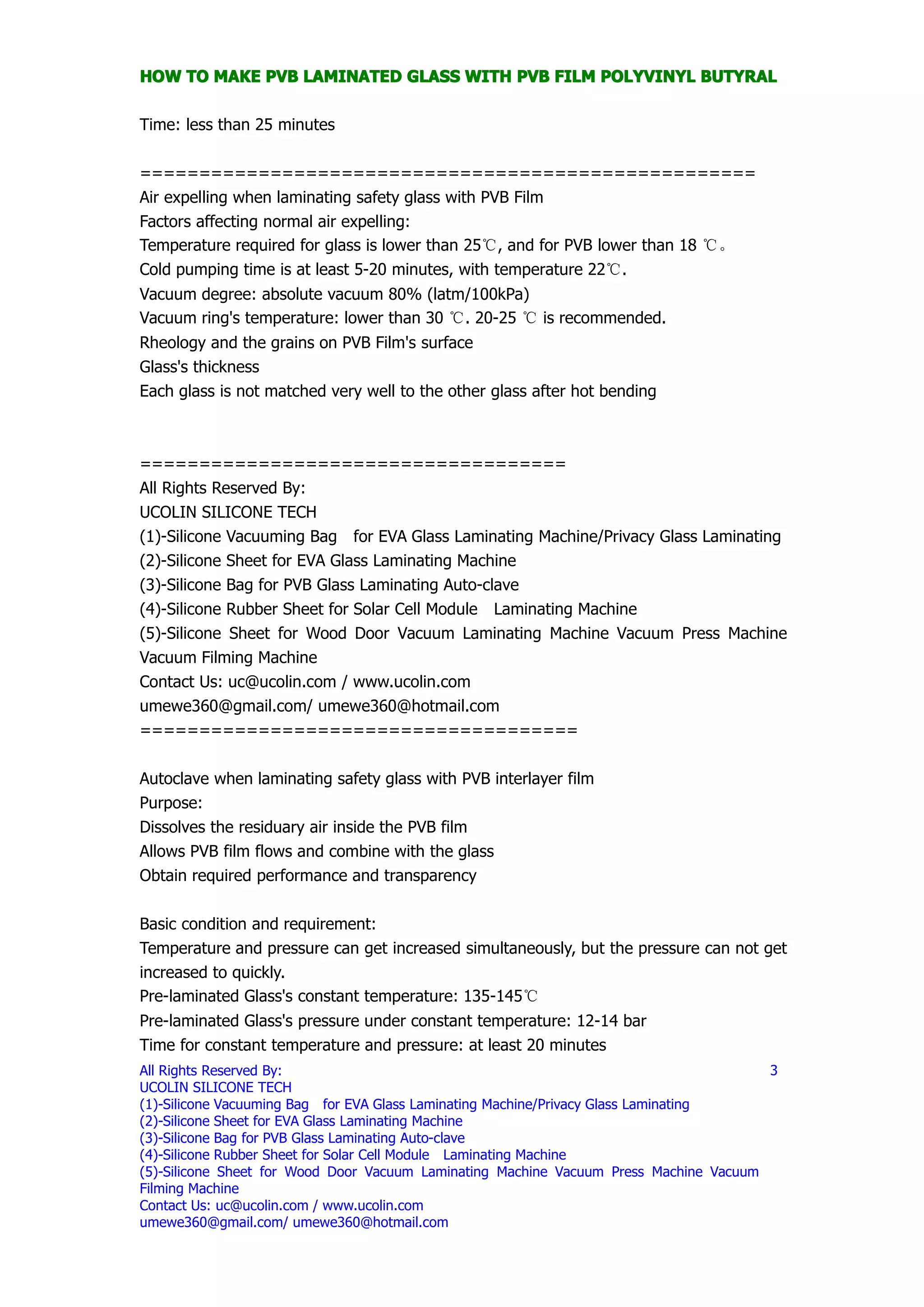 0731HOW TO MAKE PVB LAMINATED GLASS WITH PVB FILM POLYVINYL BUTYRAL ...