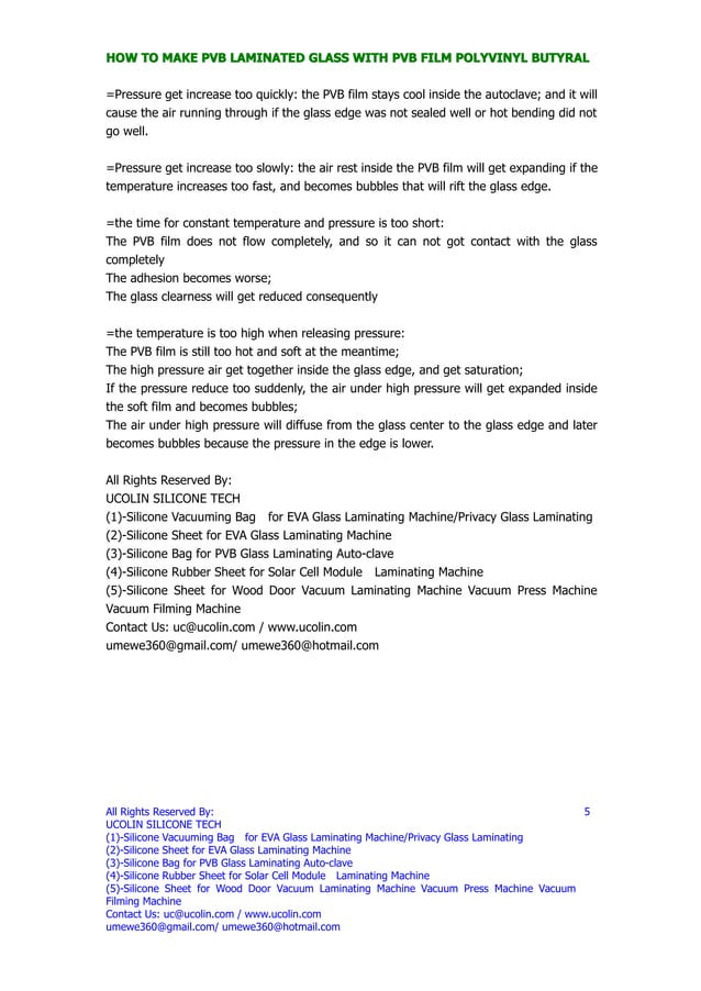 0731HOW TO MAKE PVB LAMINATED GLASS WITH PVB FILM POLYVINYL BUTYRAL ...