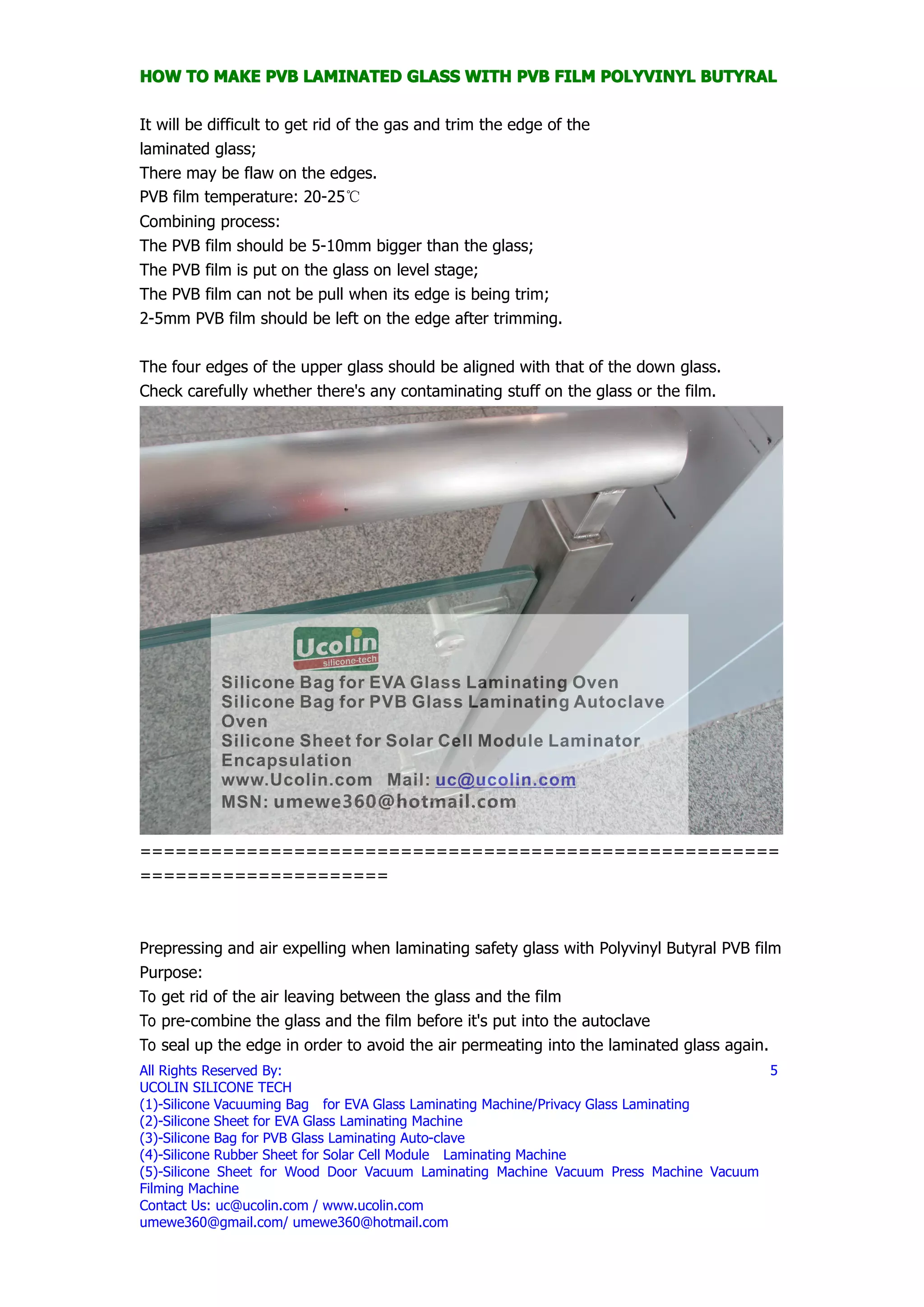 0731HOW TO MAKE PVB LAMINATED GLASS WITH PVB FILM POLYVINYL BUTYRAL(2-1 ...