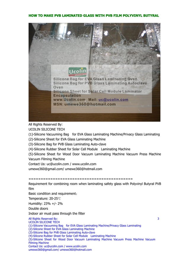 0731HOW TO MAKE PVB LAMINATED GLASS WITH PVB FILM POLYVINYL BUTYRAL(2-1 ...