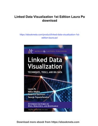 Linked Data Visualization 1st Edition Laura Po | PDF