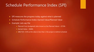 Earned Value Analysis | PPTX | Stocks and Bonds | Personal Investing