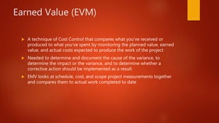 Earned Value Analysis | PPTX | Stocks and Bonds | Personal Investing