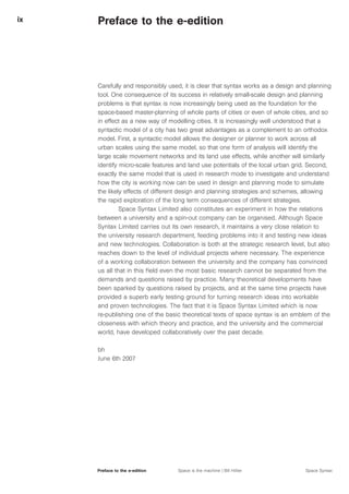 Space Is The Machine A Configurational Theory Of Architecture Bill ...