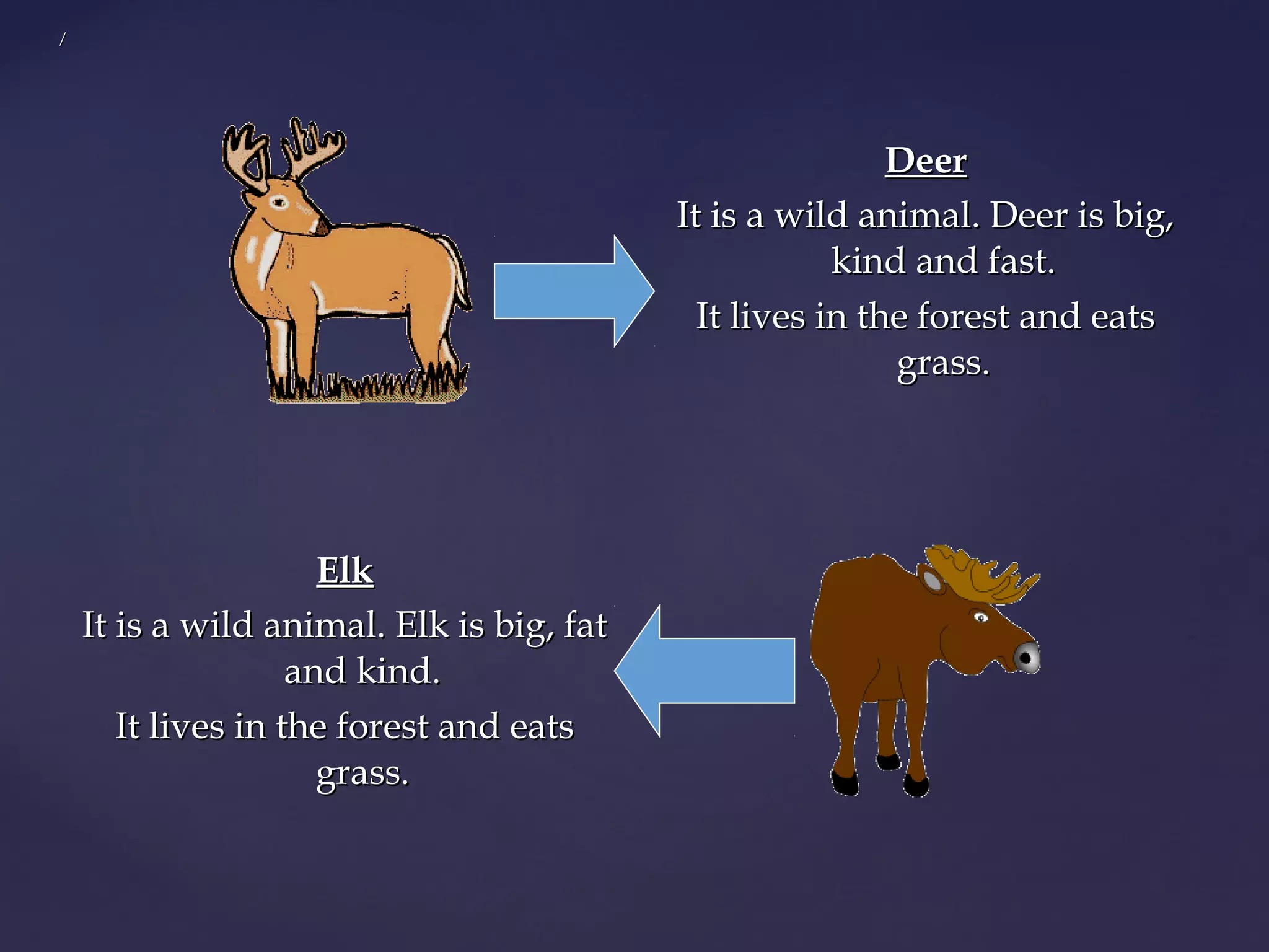 wild and domestic animals | PPT