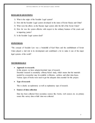 socialist law | DOCX