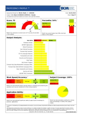 IKMTest-ResultMartinOKello2 | PDF