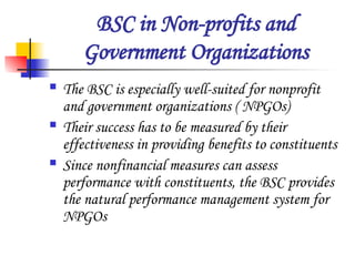 STRATEGIC MANAGEMENT IN BALANCE SCORE CARD | PPT
