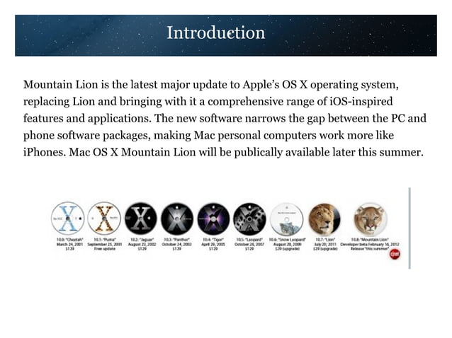 mountain-lion-mac-os-x-10-8 | PPT