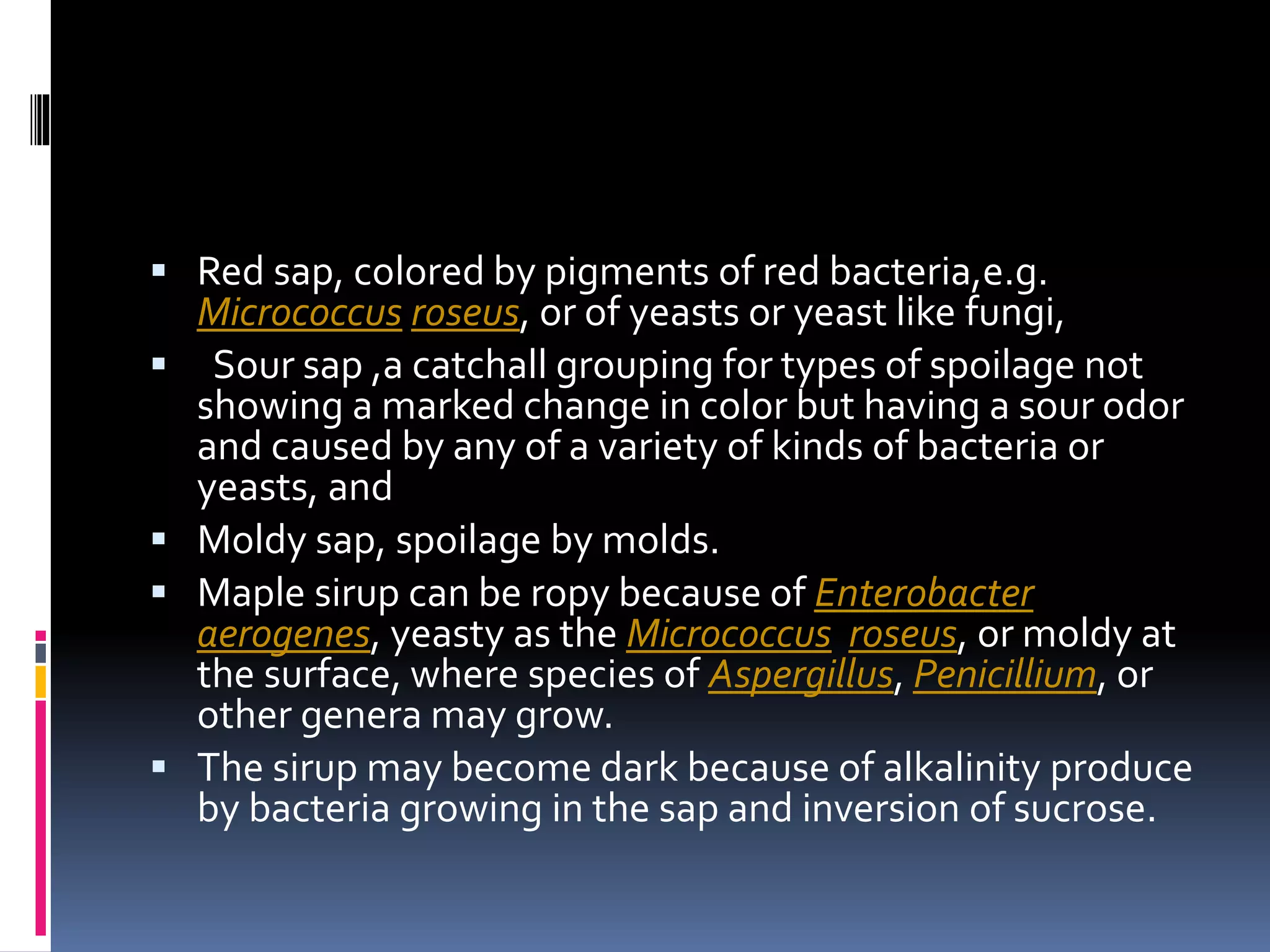 Spoilage of fruits and vegetables | PPTX