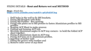 metal cladding | PPTX