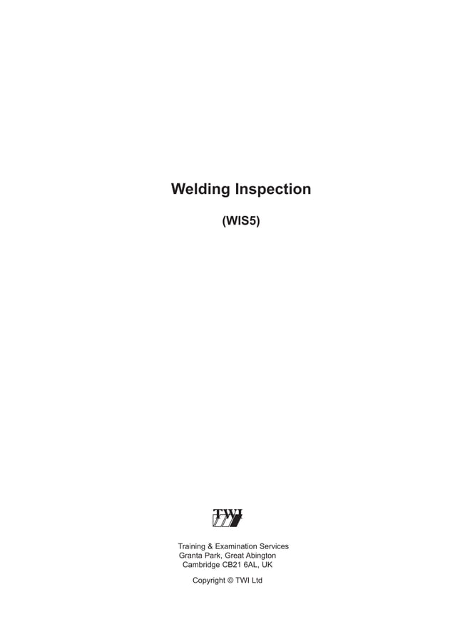 cswip-3-1-new-book | PDF | Resume Writing and Advice | Job Search