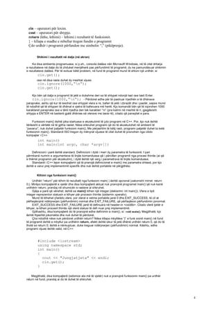 Gjuha programuese C++ | PDF