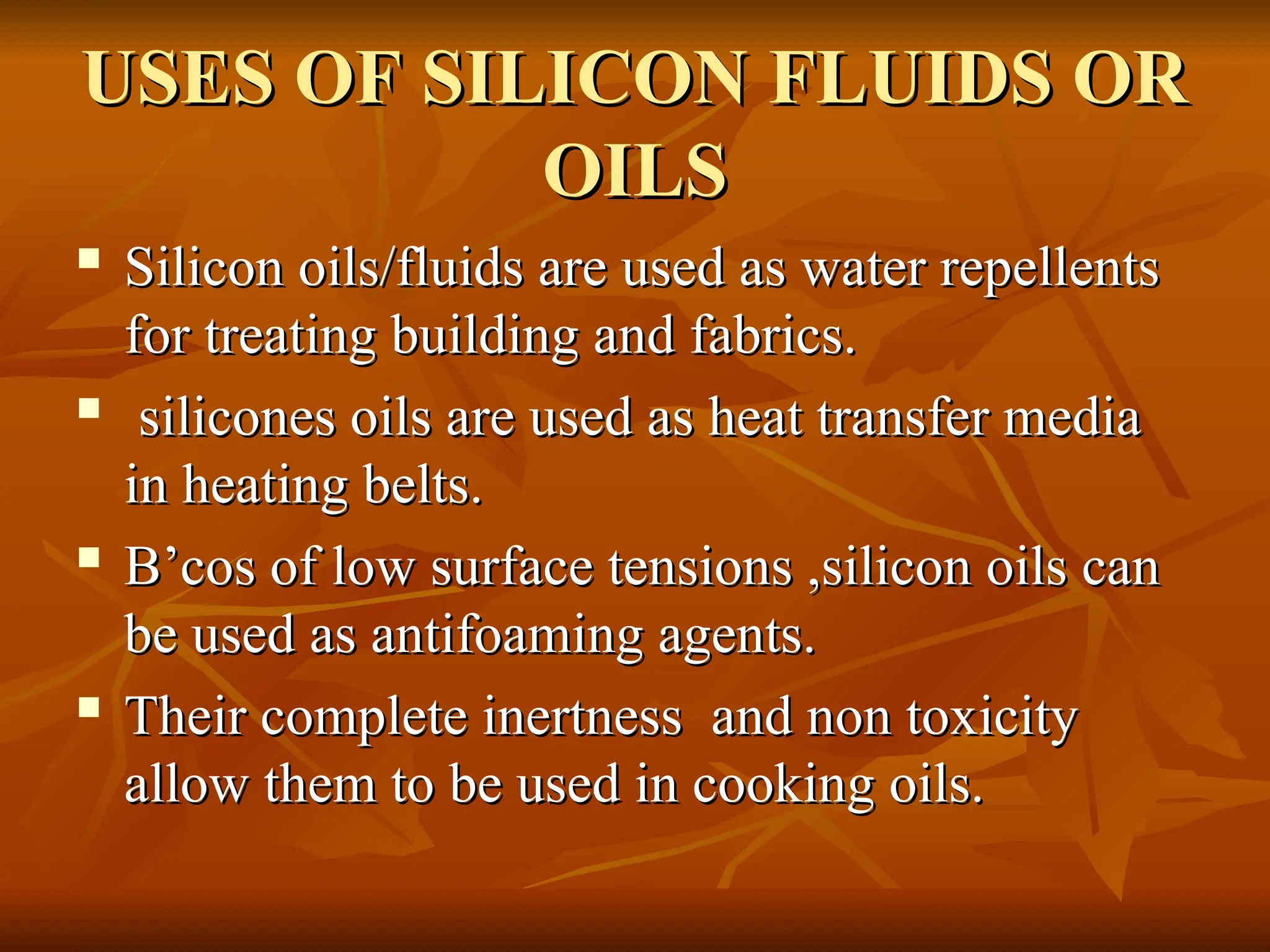 Silicones and phosphazenes are examples of inorganic Polymers. | PPT