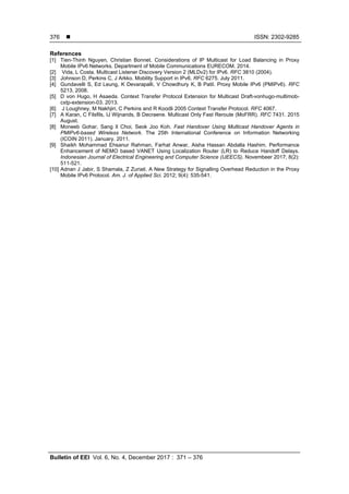 Quantitative Evaluation for PMPIv6 Multicast Fast Reroute Operations | PDF