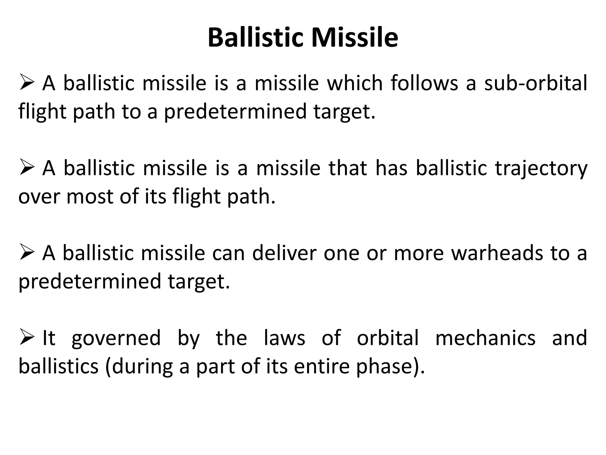 13875446-Ballistic Missile Trajectories.ppt