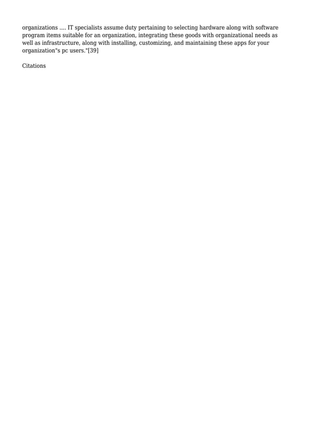 Information technology - Wikipedia, the free encyclopedia | PDF ...