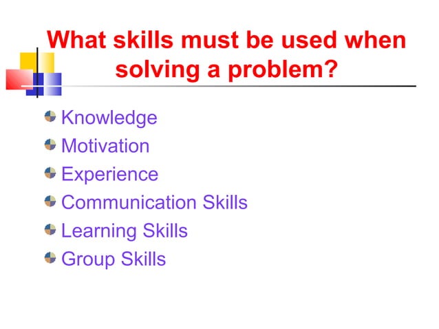138755986 problem-solving-methods-ppt | PPT