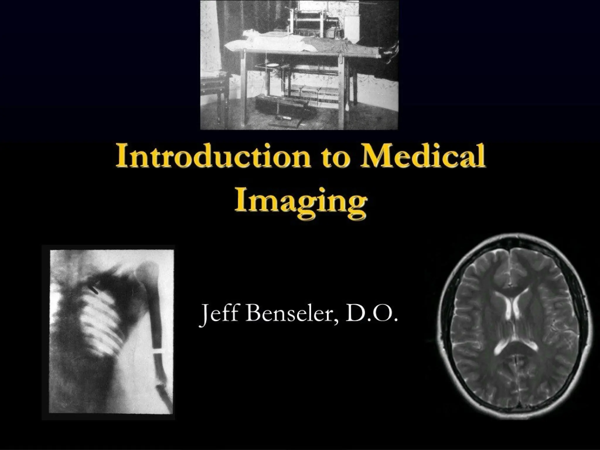 Introduction to Medical Imaging for beginners | PPTX