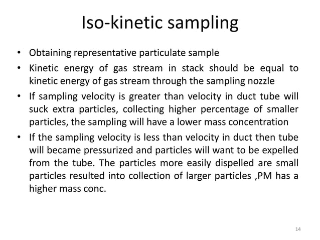 STACK ANALYSIS MONITORING STACK S AMPLING | PPT | Chemistry | Science