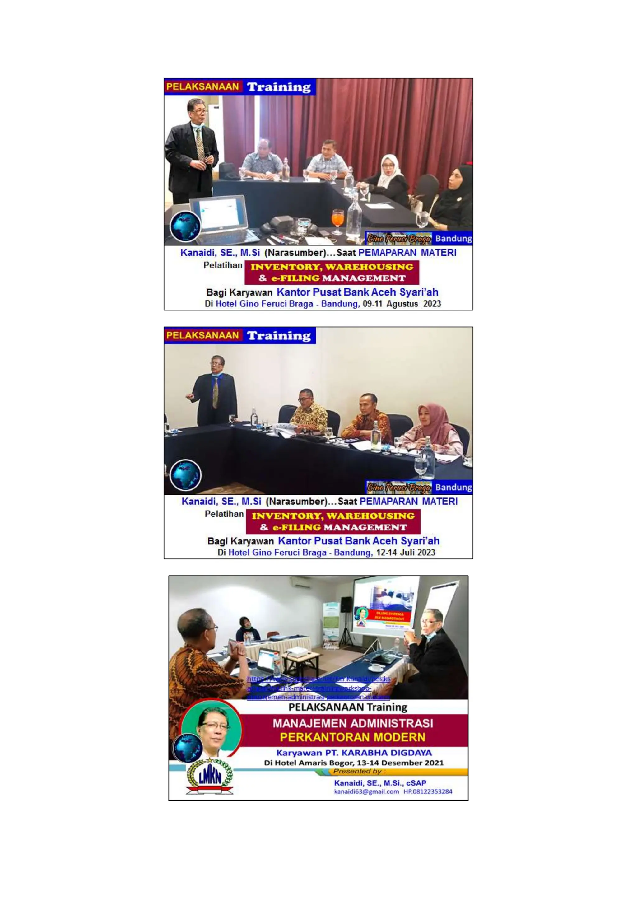 Silabus Training "e-Filing Management (Berbasis ISO 15489_Record ...