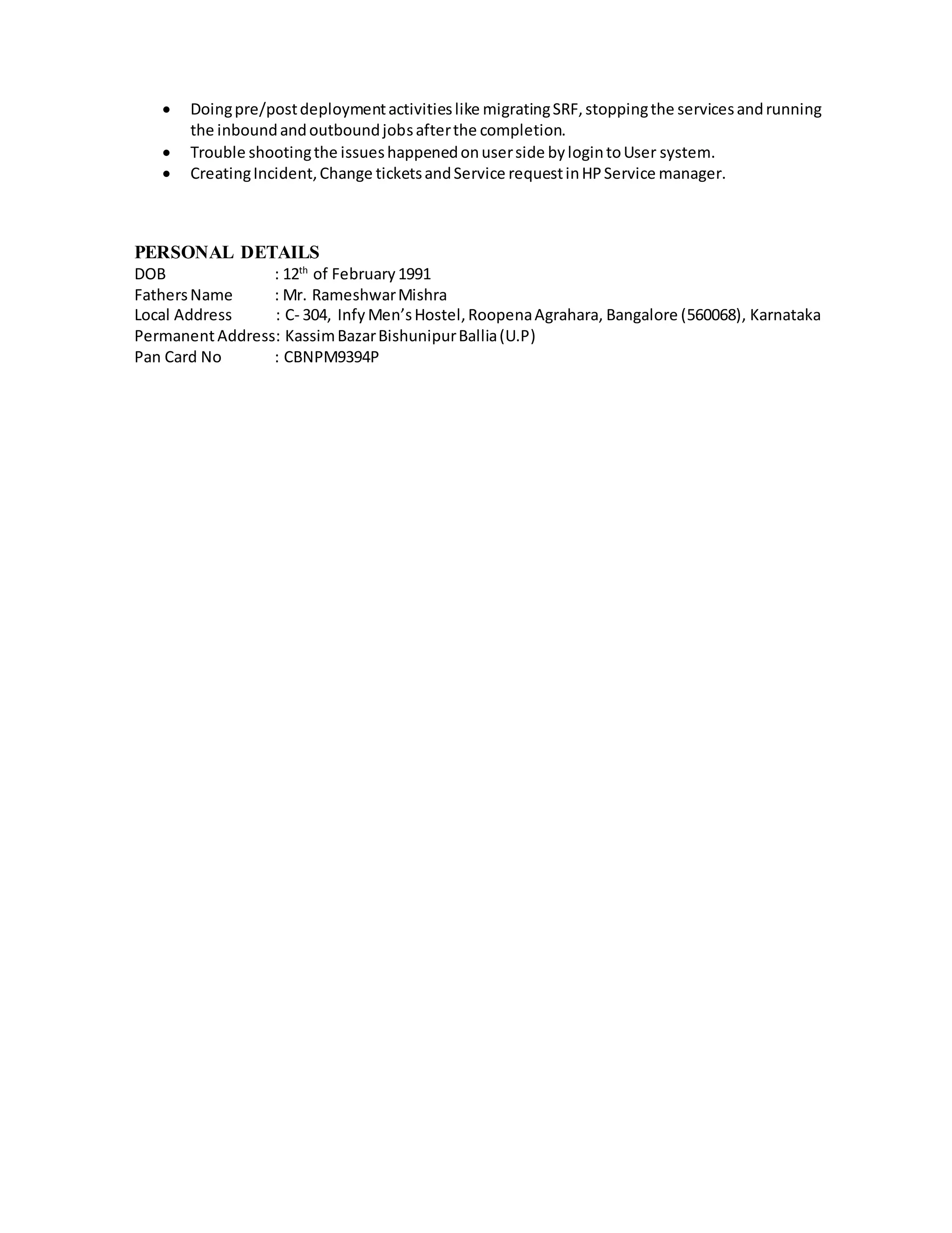 Pradeep_CV_2.5_Yrs_EXP_May_2015 | DOCX