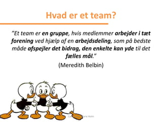 Om teams og roller i teams | PPTX