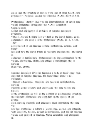 138 Nursing Education Perspectives Headlines from the NLN | DOCX