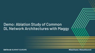 Parallel Ablation Studies for Machine Learning with Maggy on Apache Spark | PDF