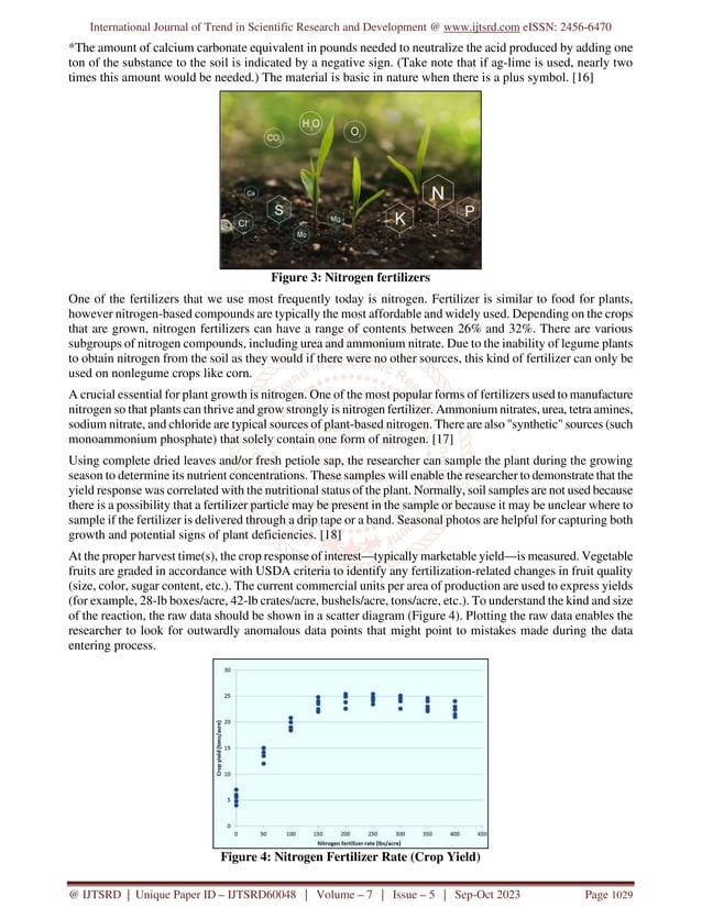 The Effects of Nitrogen Fertilizer on Plant Growth | PDF | Agriculture ...