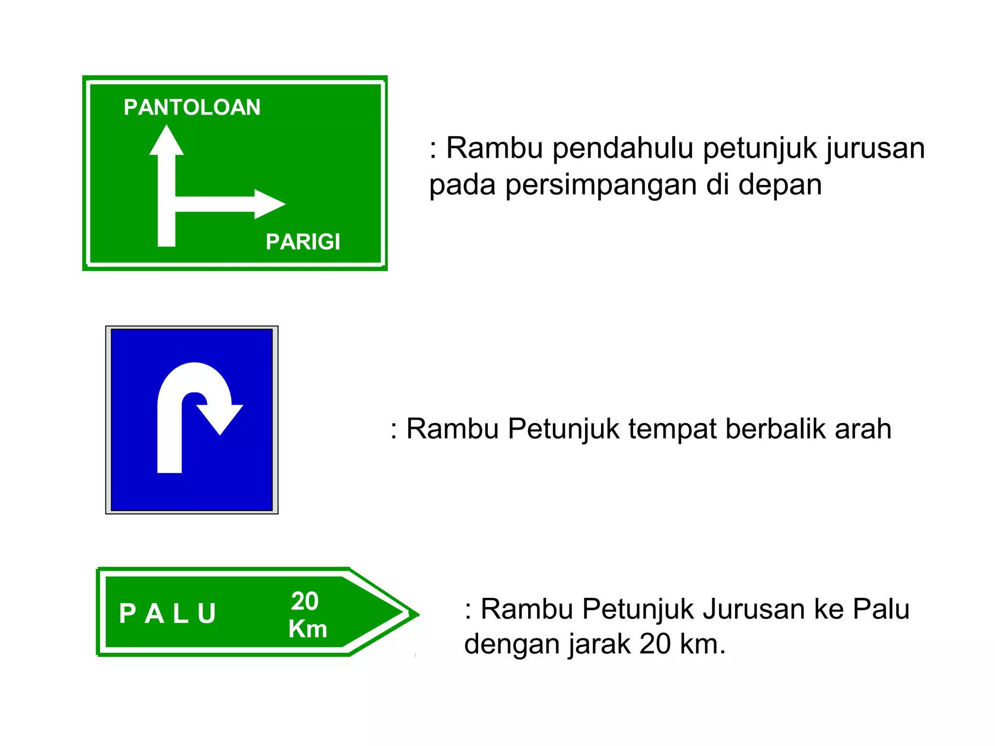 139029538 rambu-lalu-lintas-dan-marka-jalan-vii-ppt | PPT