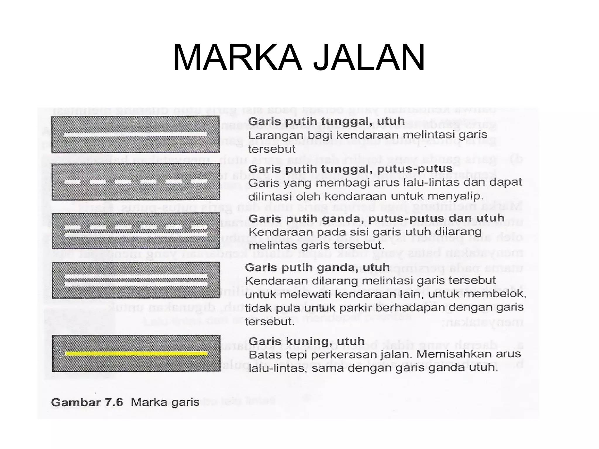139029538 rambu-lalu-lintas-dan-marka-jalan-vii-ppt | PPT